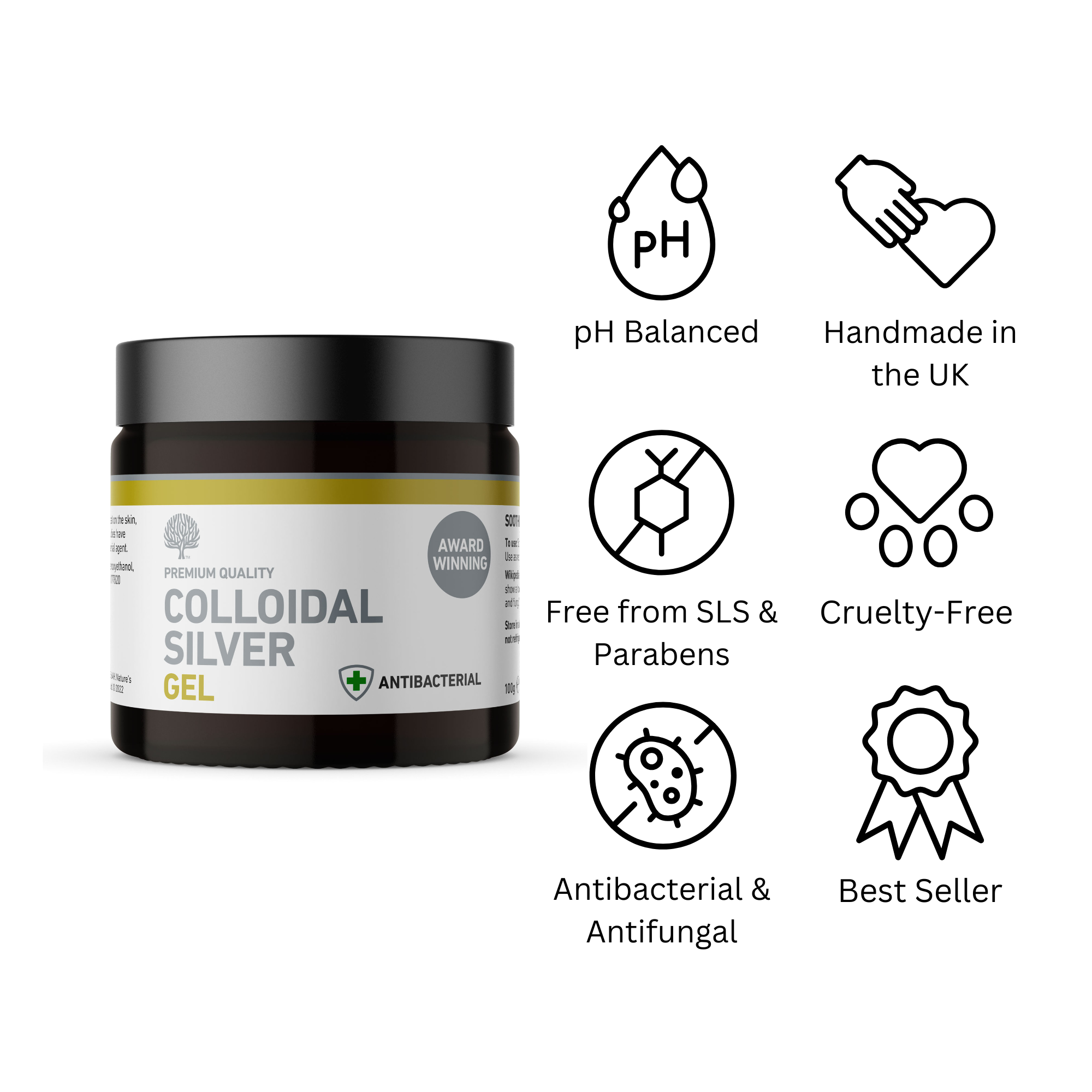 Colloidal Silver Multi-Purpose Gel – 100g – Nature's Greatest Secret